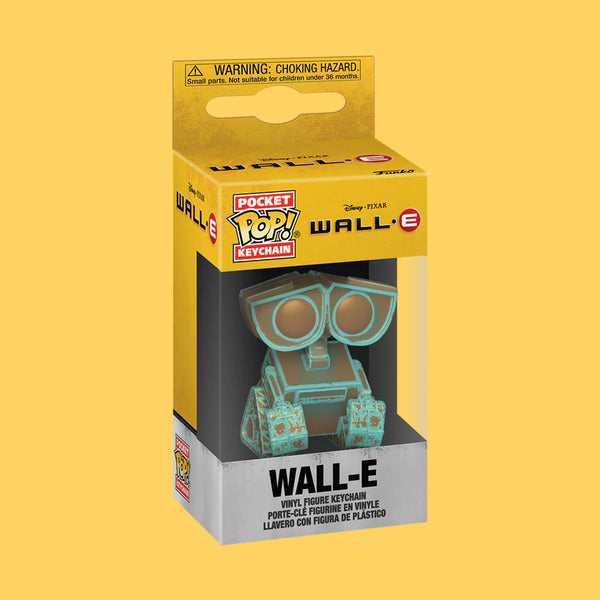 (Pre-Order) Wall-E (Patina) Keychain Funko Pop! Disney Pixar – Nerdy ...