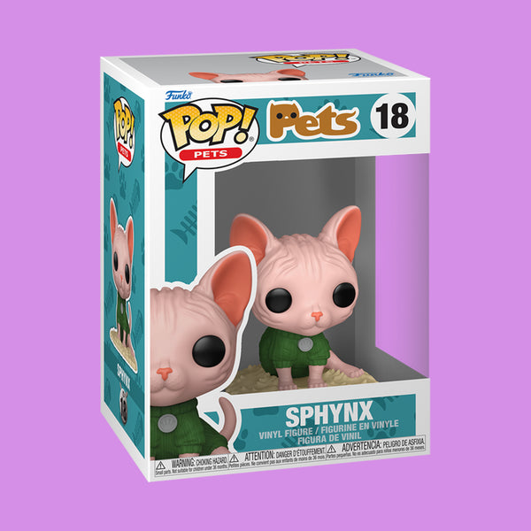 (Pre-Order) Sphinx Cat (18) Funko Pop! Pets – Nerdy Terdy Gang