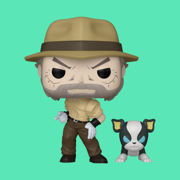 (Pre-Order) Joseph Joestar with Iggy (2146) Funko Pop! JoJo's Bizarre ...
