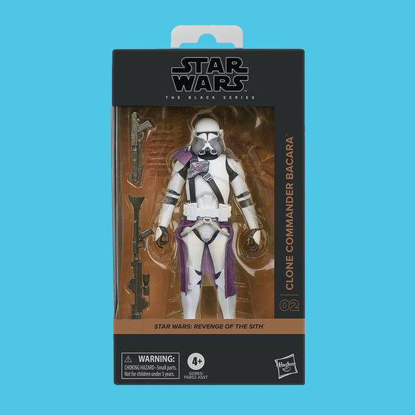 Clone Commander Bacara Hasbro Black Series Star Wars Revenge of the Si ...