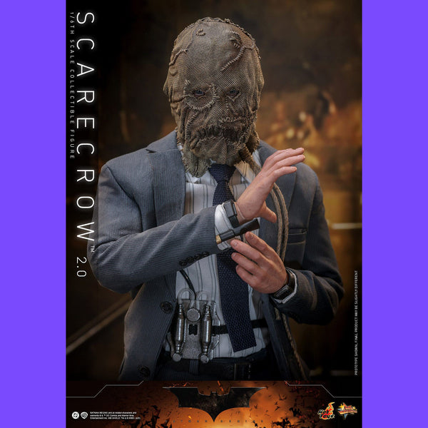 (Pre-Order) Scarecrow 2.0 1/6 Actionfigur Hot Toys Batman Begins ...