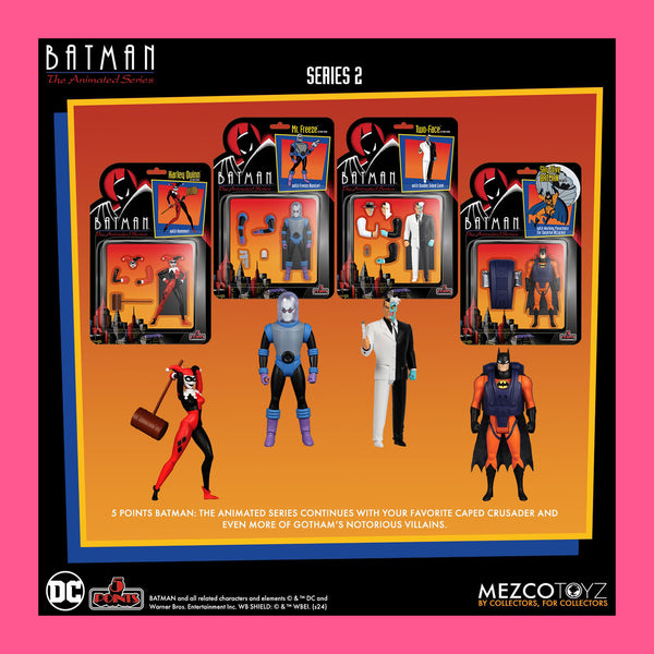 (Pre-Order) Harley Qinn Actionfigur Mezco Toyz DC Batman: The Animated ...