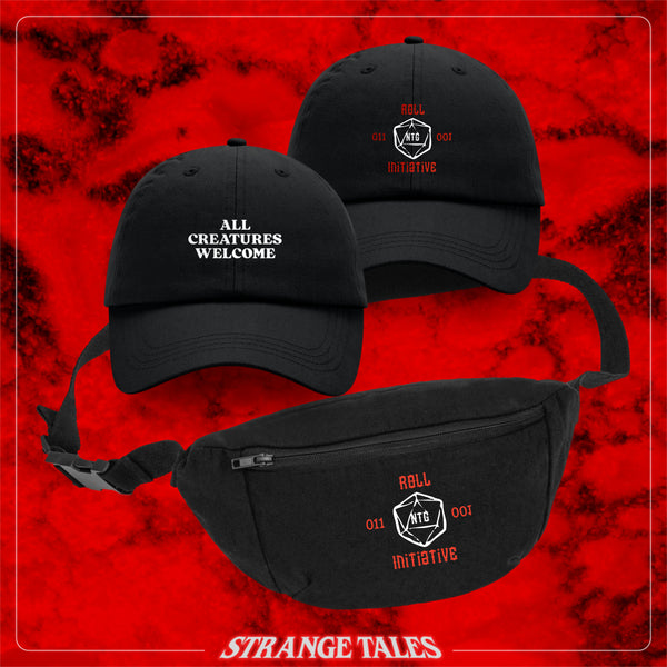 (Pre-Order) NTG Strange Tales "Roll Out" Bauchtasche schwarz – Nerdy ...